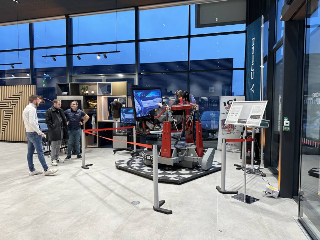 Inauguration Centre CUPRA Strasbourg - SimCars GP