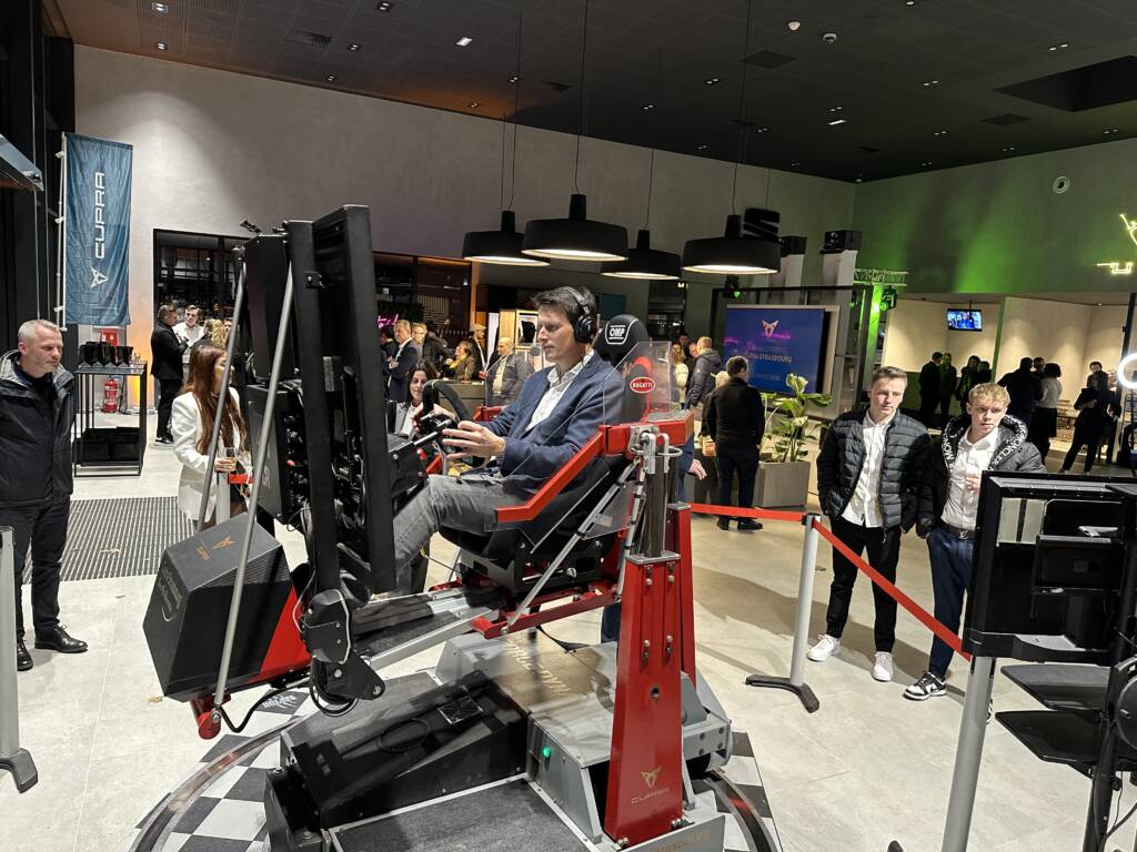 Inauguration Centre CUPRA Strasbourg - SimCars GP